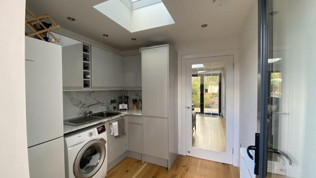 Living Area and Utility Extension with Double Patio Doors – ABC ...